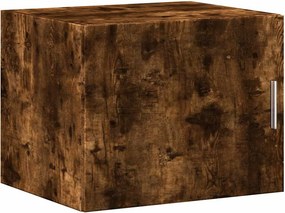 Úzká úložná skříňka kouřový dub 50x42,5x225 cm kompozitní dřevo 3281305