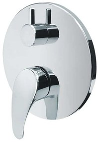 Mereo Sonáta - Baterie pod omítku, pro 3 spotřebiče, s tělesem, chrom CB60157B
