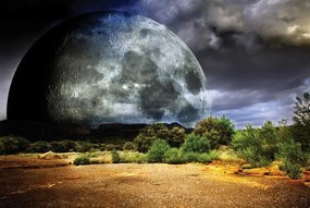 Vliesová fototapeta Dimex Moon XL-153 330x220 cm