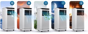 Přenosná klimatizace Berdsen BD-583 s výkonem 9000 BTU pro efektivní chlazení