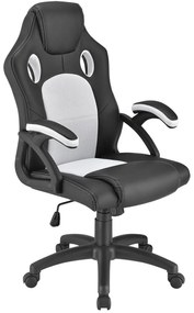 InternetovaZahrada - Kancelářská židle Montreal - černo / bílá
