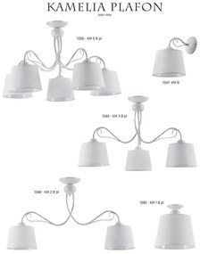 Jupiter 1385 - KM 1 B pl - Stropní svítidlo KAMELIA 1xE27/60W/230V