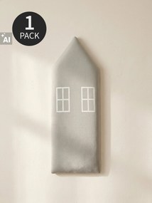 Sinsay - Čalouněný panel s motivem domku - zelená