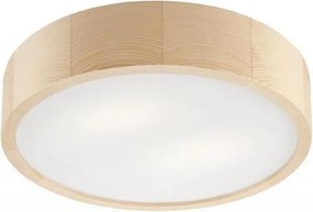 Stropní svítidlo NATURAL 2xE27/60W/230V pr. 37,5 cm borovice