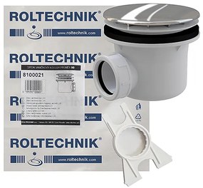 Vaničkový sifon Roth - chrom plast Ø 50/60 S Vaničkový sifon Roth - CHROM PLAST Ø 50/60 8100002