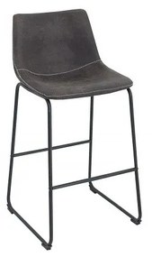 Invicta Barová židle Django šedá