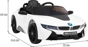 Ramiz Elektrické autíčko BMW i8 Lift bílé + dálkové ovládání