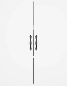 Skříň highboard bílá 69,5 x 34 x 180 cm kompozitní dřevo 3198073