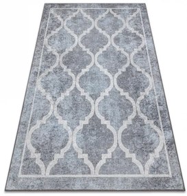 Dywany Luszczow Dětský kusový koberec MIRO 51639.805 pratelný  Trellis laťková mříž protiskluz, šedá Rozměr koberce: 200 x 290 cm