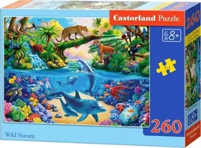 Castorland 27576 Puzzle Divoká příroda / 260 dílků / od 8 let