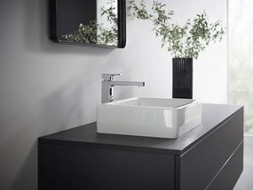 Hansgrohe Vernis Shape, vysoká umyvadlová baterie s výpustí, EcoSmart, chromová, 71562000