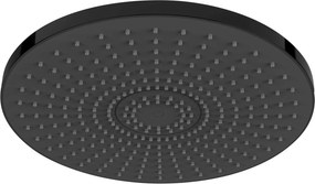 Aqualine - Hlavová sprcha, průměr 30 cm, matná černá SC124B