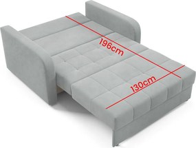 Třímístná rozkládací pohovka s funkcí spaní a úložným prostorem Haven III 155 cm