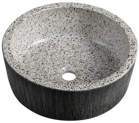 Sapho PRIORI keramické umyvadlo na desku O 41 cm granit PI035