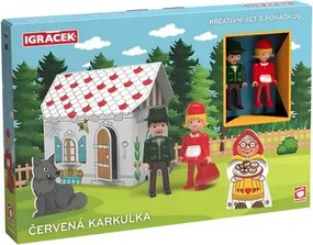 EFKO Kreativní sada Igráček Červená Karkulka / 2 postavičky Igráček +