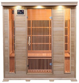 HEALTHLAND DeLUXE 4004 Carbon rohová infrasauna