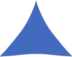 vidaXL Stínící plachta 160 g/m² 4 x 4 x 4 m HDPE [311313] Barva: Modrá