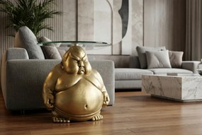 Designový odkládací stolek Royal Sumo 54cm zlatý