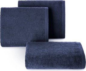 FROTÉ RUČNÍK SMOOTH SADA 3KS 70X140 CM TMAVĚMODRÁ