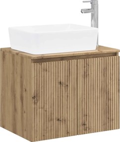Sada koupelnového nábytku Dub artisan Kompozitní dřevo 3404339