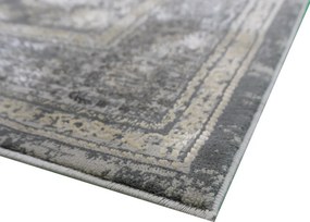 BE Koberec Allianz 6301 GREY - šedý obdélníkový Rozměr: 60x100 cm