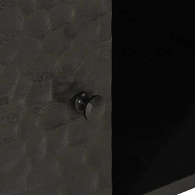 vidaXL Konferenční stolek 100 x 54 x 40 cm masivní mangovník [356903] Barva: Černá