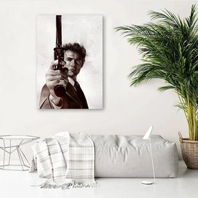 Gario Obraz na plátně Drsný Harry, Clint Eastwood - Dmitry Belov Rozměry: 40 x 60 cm
