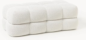 Čalouněná bouclé lavice Ellie