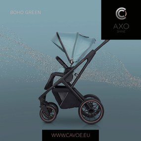 Sportovní kočárek Cavoe Axo Shine Boho Green