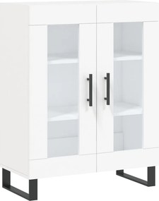 Skříň highboard bílá 69,5 x 34 x 180 cm kompozitní dřevo 3198297
