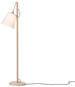 Muuto Stojací lampa Pull, white/oak 12044