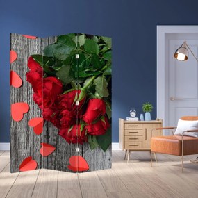 Paraván - Růže (126x170 cm)