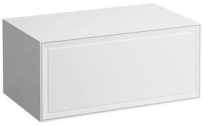 Laufen The New Classic Skříňka pod umyvadlo 80 cm s 1 zásuvkou, bez výřezu, bílá lesklá H4060150856311