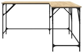 Petromila Psací stůl dub sonoma 149 x 149 x 75 cm kompozitní dřevo
