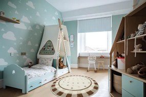 Koberec Tanami Kids C5726A krémový / béžový kruh