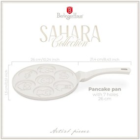 Lívanečník s titanovým povrchem 26 cm Zvířátka Sahara Collection
