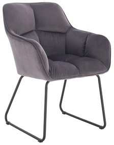 Konferenční židle Hawaj CL-18019-2 | tmavě šedá