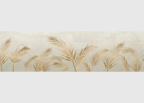Samolepící bordura na zeď Abstrakce Pampasů | 5 m x 13.8 cm | DWB8291