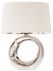 Smarter Interiérová stolní lampa Lua, v.37cm Barva: Stříbrná