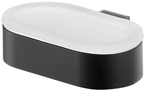 BISK Erga Futura, miska na mýdlo, černá matná, ERG-02954