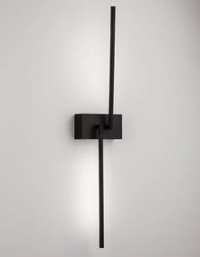 Designové nástěnné svítidlo Raccio B 6 černé