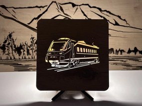 Li-Go "Pendolino" lampa 19x19 cm provedení povrchu: dub