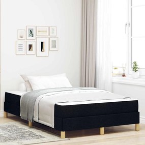 Postel s boxspringem s matrací Černá 120 x 190 cm textil 3398551