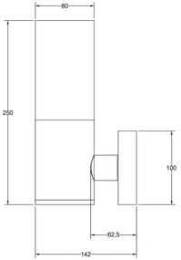 Maytoni O418WL-01GR - Venkovní nástěnné svítidlo WILLIS 1xE27/60W/230V IP54 antr