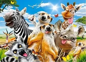 Castorland 27552 Africké selfie / 260 dílků / od 8 let