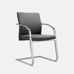 LÖFFLER Jednací židle LEZGO LG Barva potahu: A31 šedá