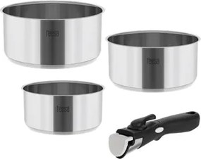 Sada hrnců TEESA Cook Expert Single Hand TSA0148 3ks
