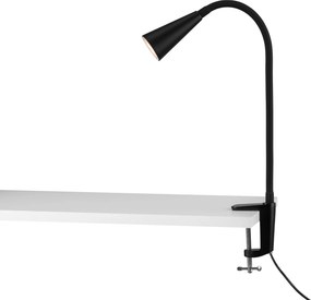 Livarno Home LED klipová svítilna s flexibilním kovovým krkem (lampa s upnutím, černá)