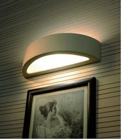 Nástěnné keramické svítidlo SOLLUX Atena E27 1x60W bez zdroje SL.0001 bílá
