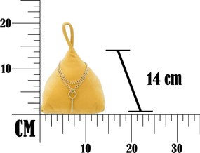 Dveřní zarážka Triangle žlutá